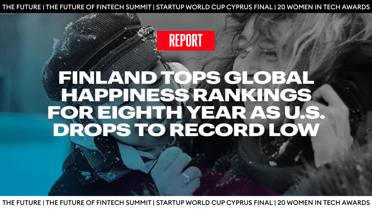 Finland Tops Global Happiness Rankings For Eighth Year As U.S. Drops To ...