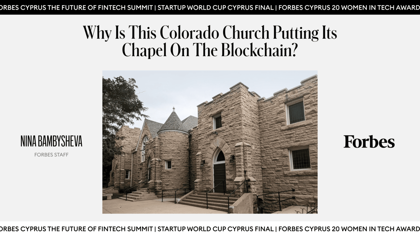 Why Is This Colorado Church Putting Its Chapel On The Blockchain? - The ...
