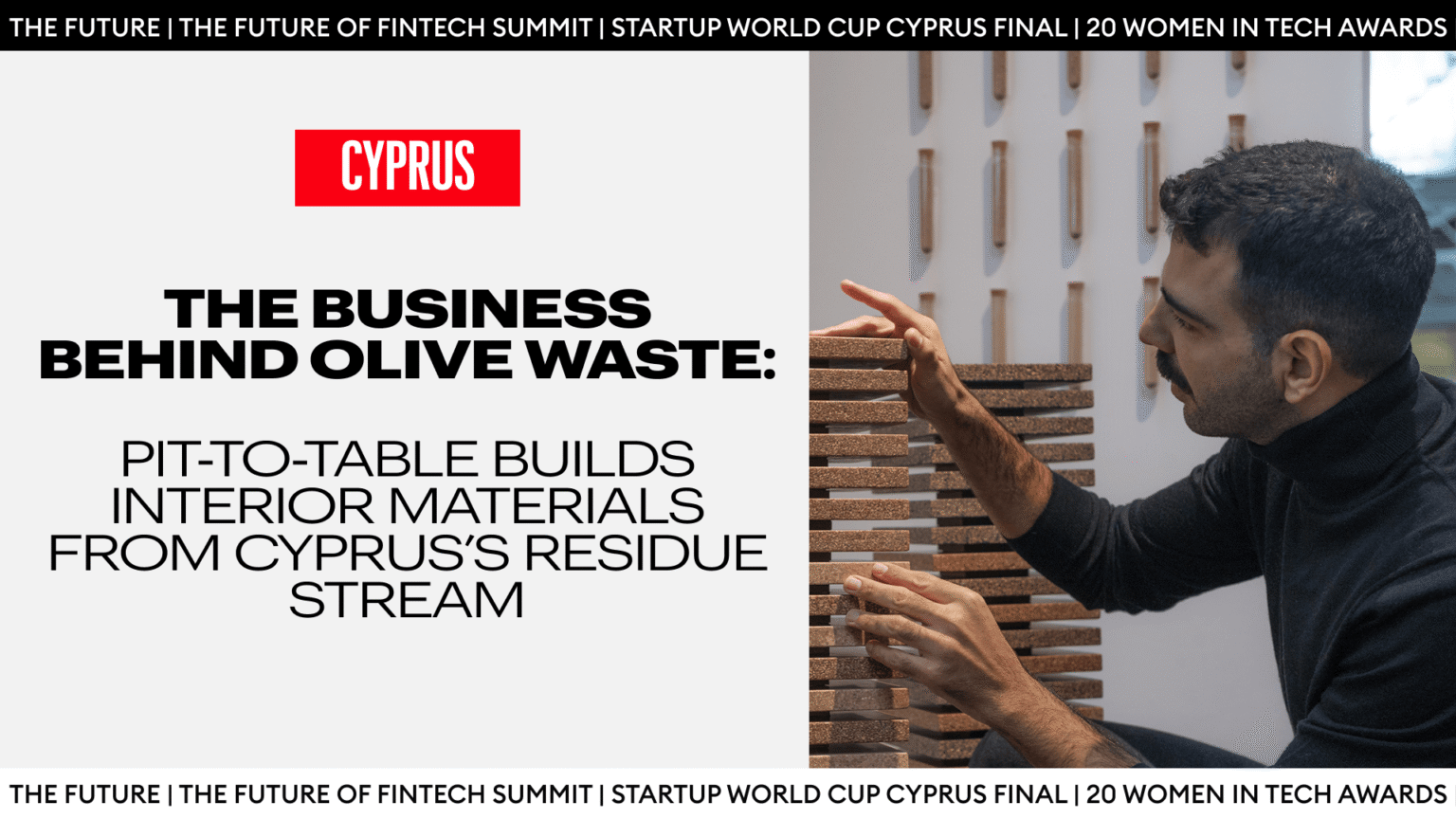 The Business Behind Olive Waste: Pit-to-Table Builds Interior Materials ...