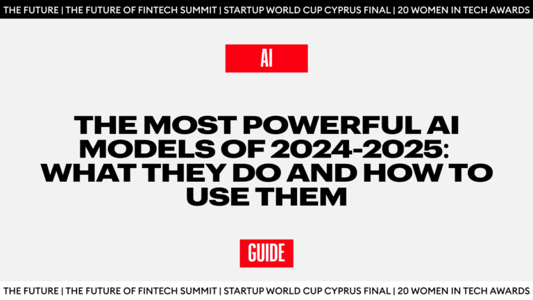 The Most Powerful AI Models Of 2024-2025: What They Do And How To Use ...