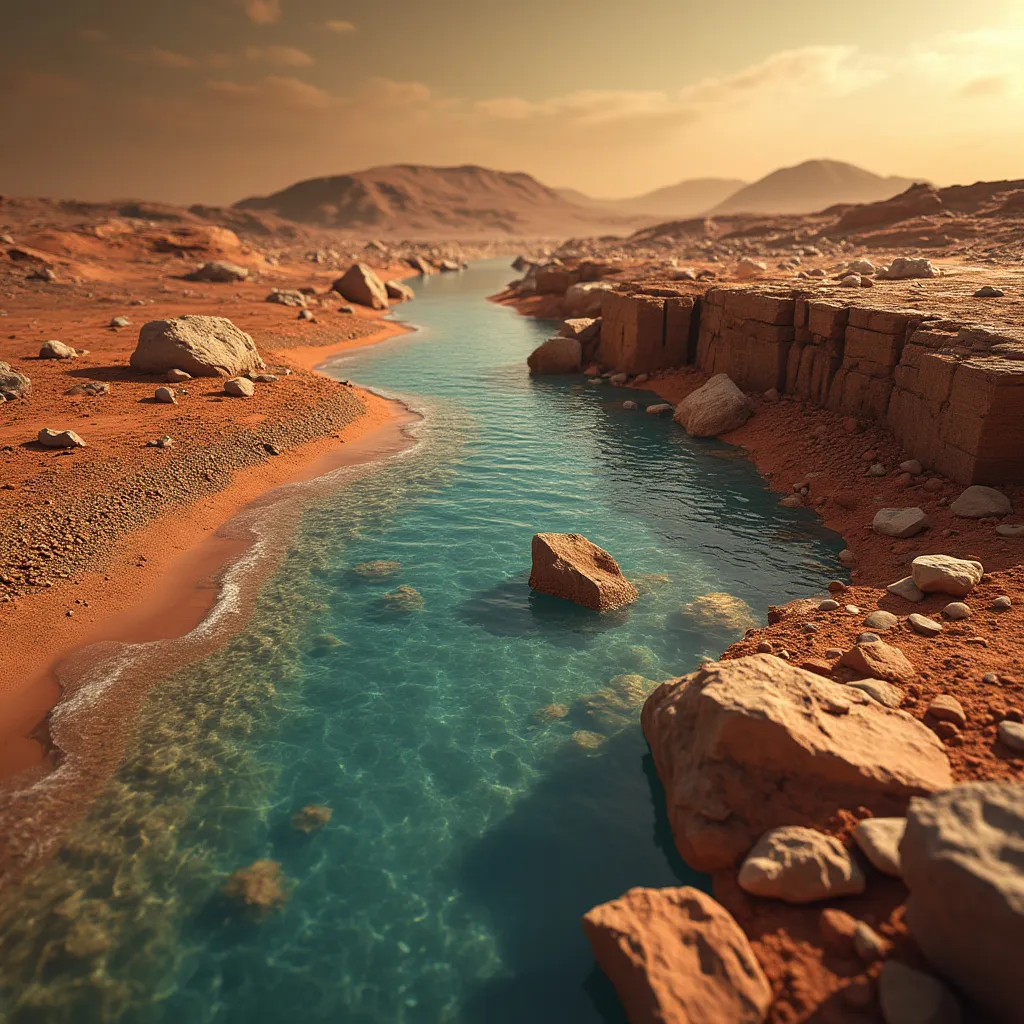 Unveiling Mars: Ancient Beaches And Oceans Revealed By Modern ...
