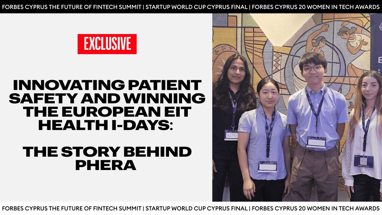 Innovating Patient Safety and Winning the European EIT Health I-Days ...